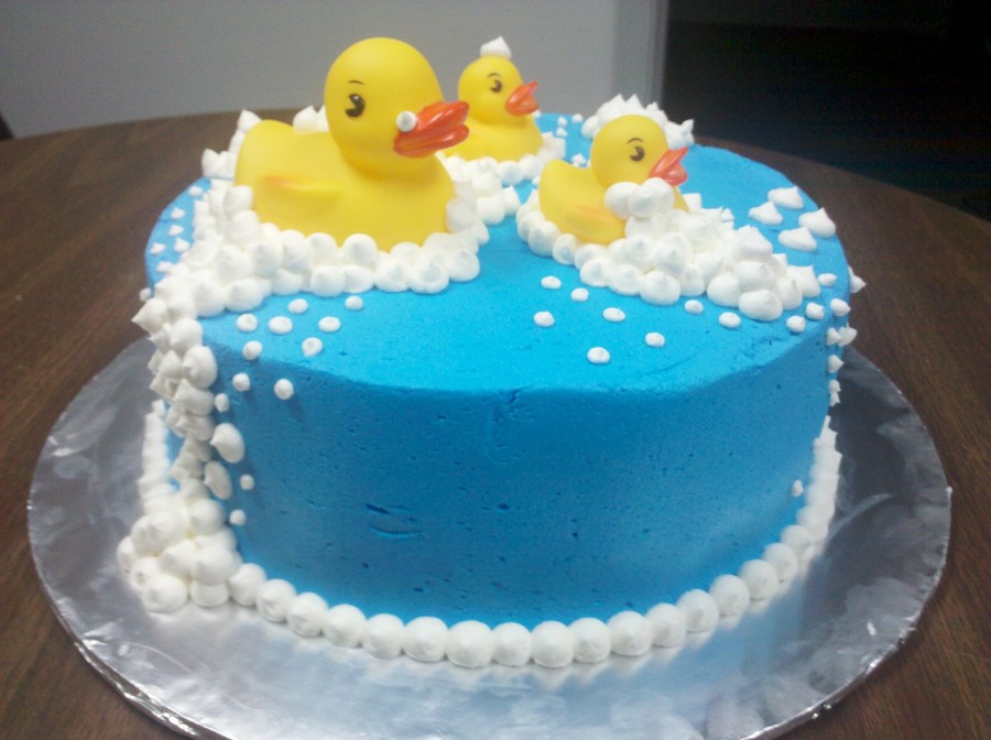Rubber Ducky Cake - CakeCentral.com