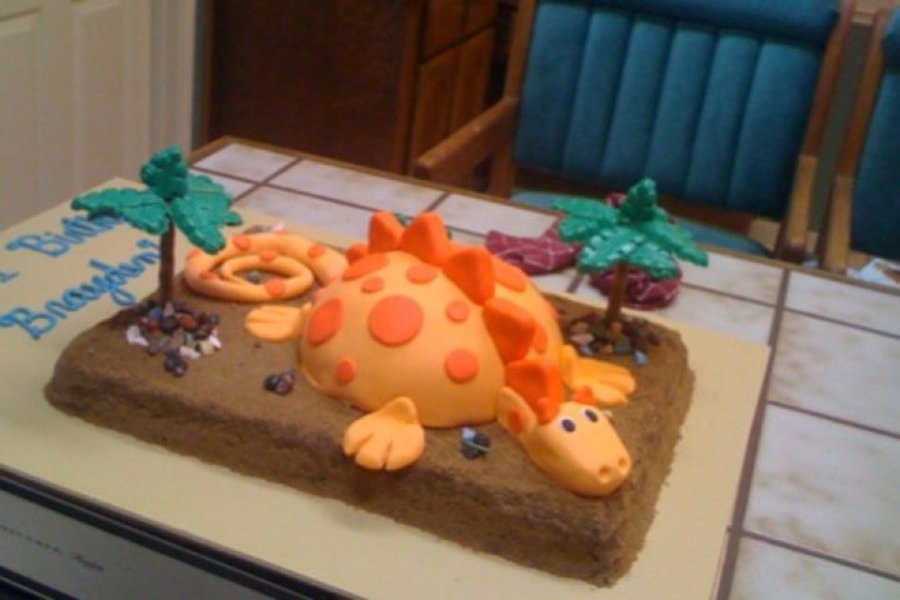 Dinosaur 1St Birthday Cake - CakeCentral.com