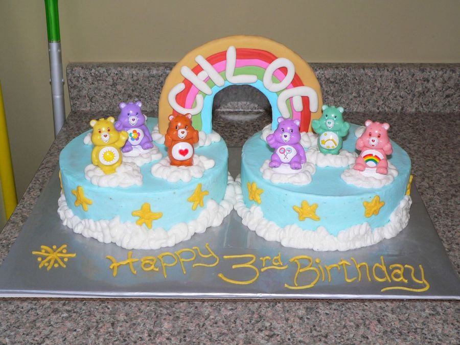 Chloe's Care Bears - CakeCentral.com