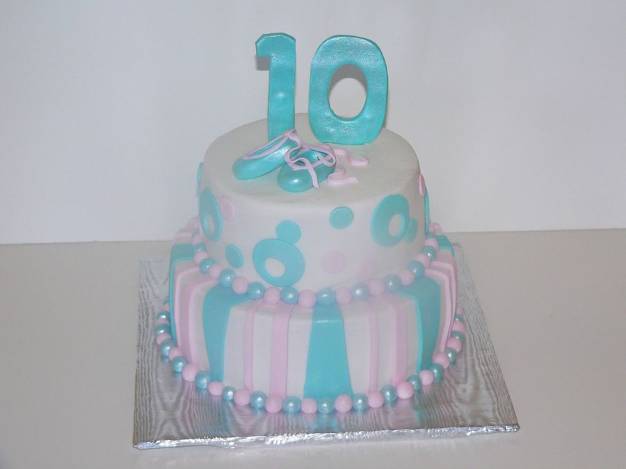Teal Birthday - CakeCentral.com