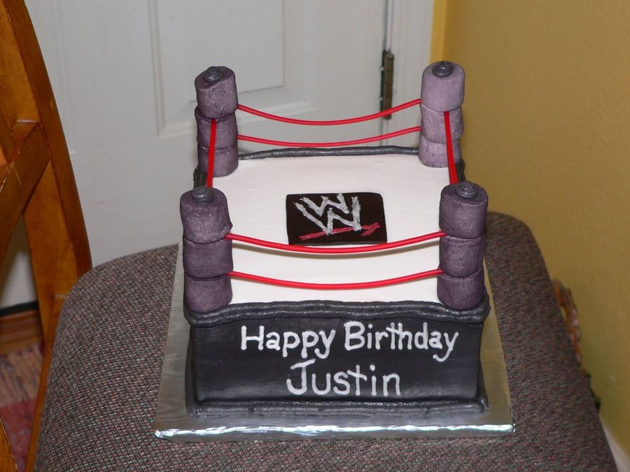 Wwe Wrestling Ring - CakeCentral.com