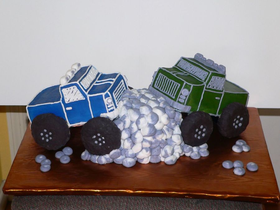 4X4's - CakeCentral.com