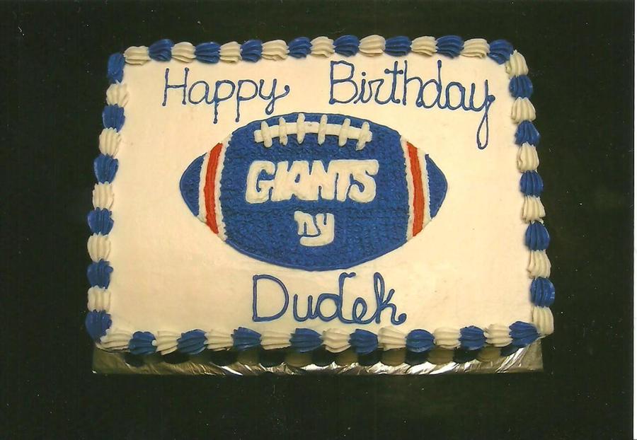 New York Giants - CakeCentral.com