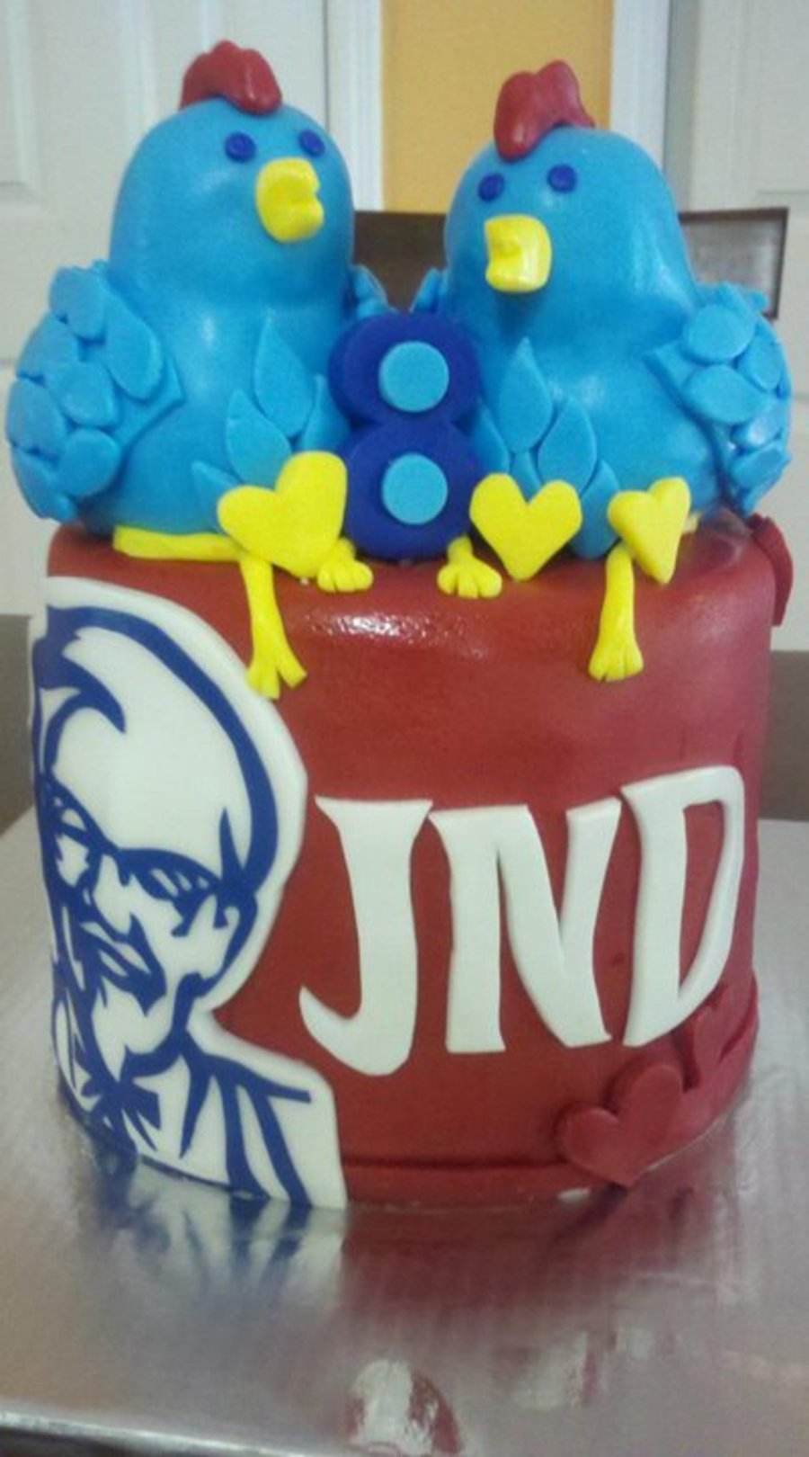 Kfc Chicken Love - CakeCentral.com