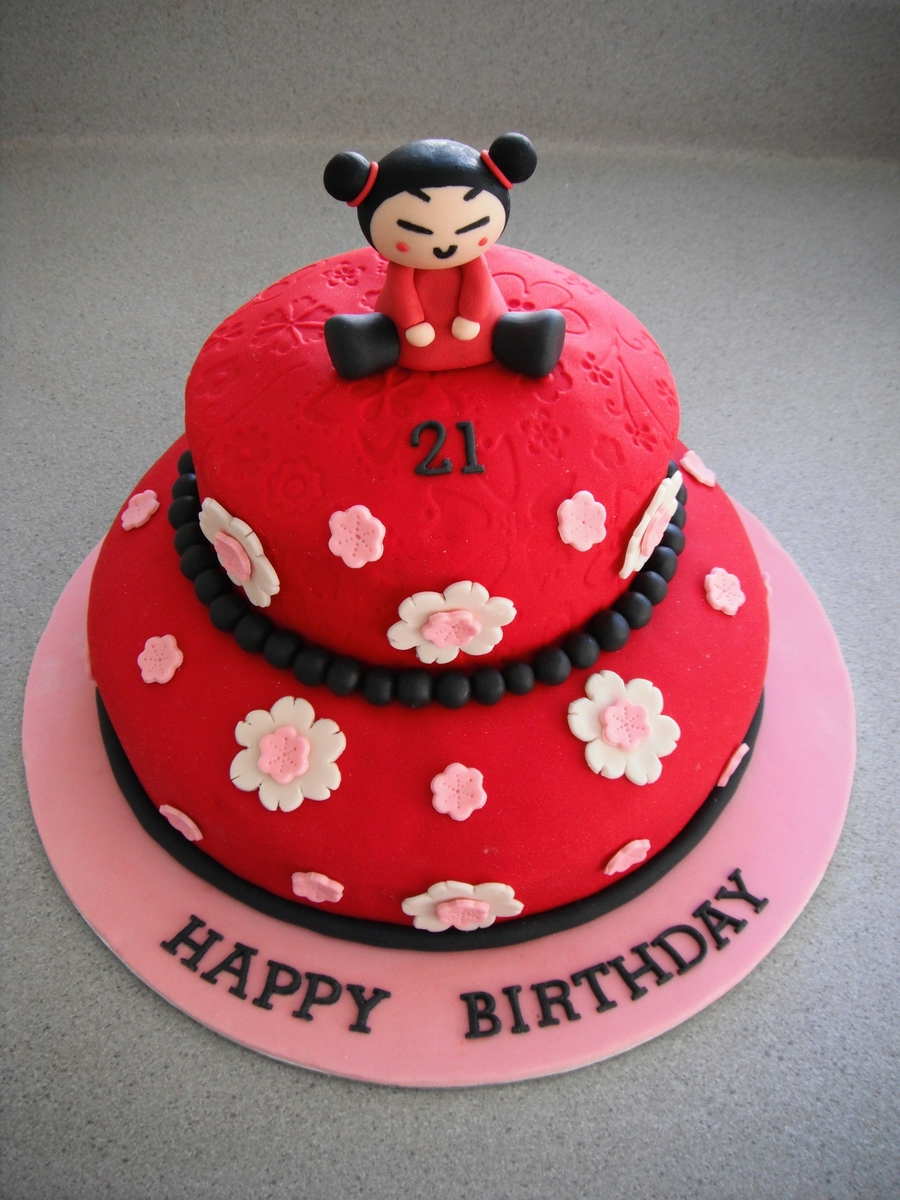 Pucca Cake - CakeCentral.com