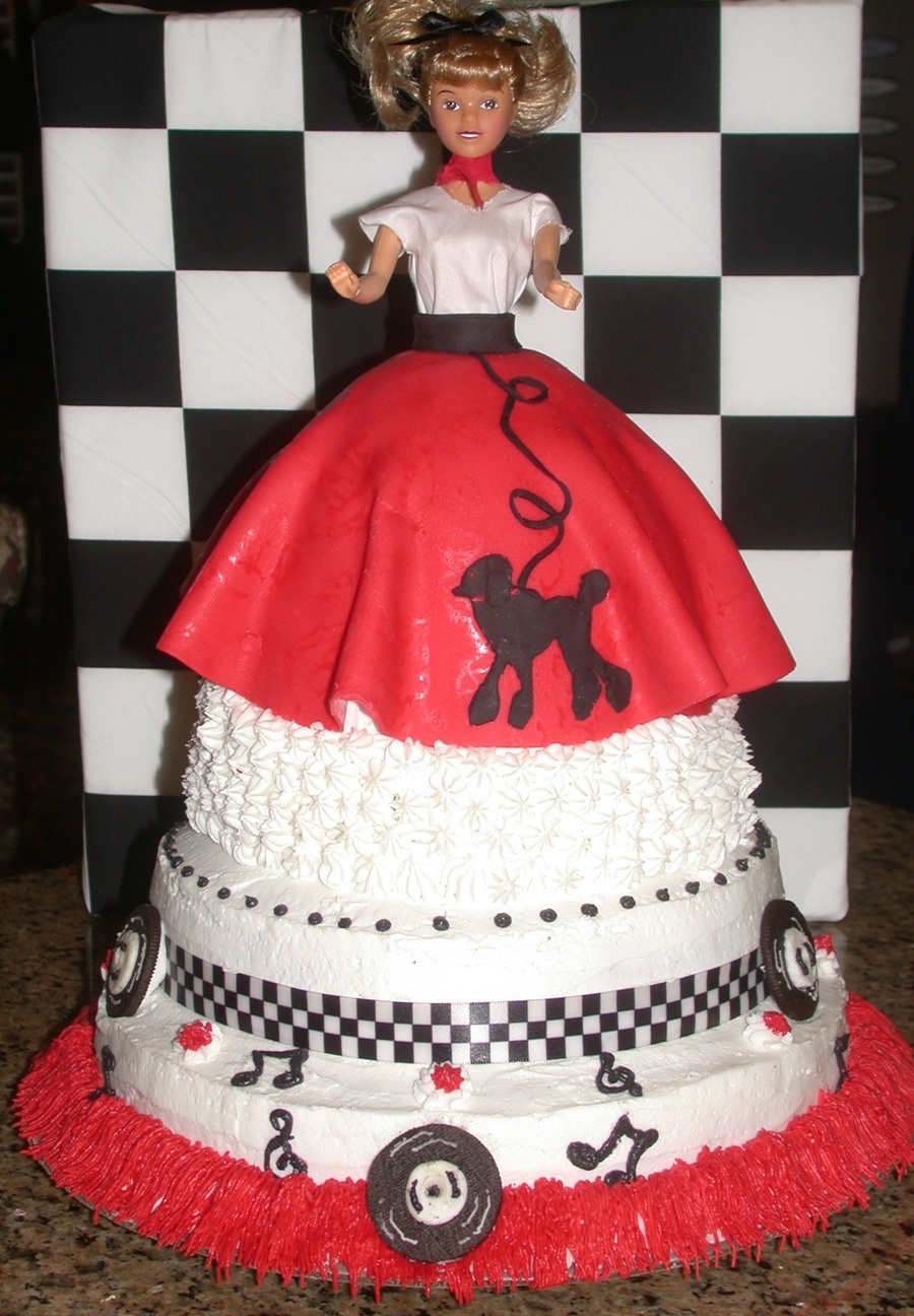 Sock Hop Cake! - CakeCentral.com