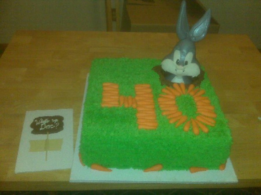 Bugs Bunny 40Th Birthday - CakeCentral.com