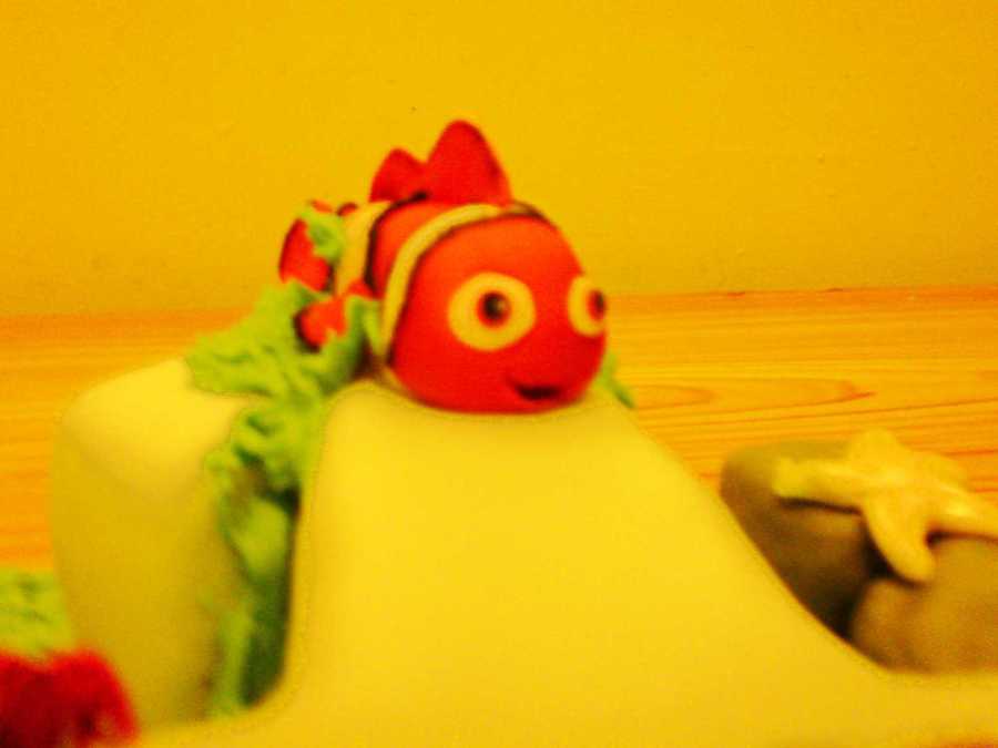Finding Nemo Number 1 Birthday Cake - CakeCentral.com