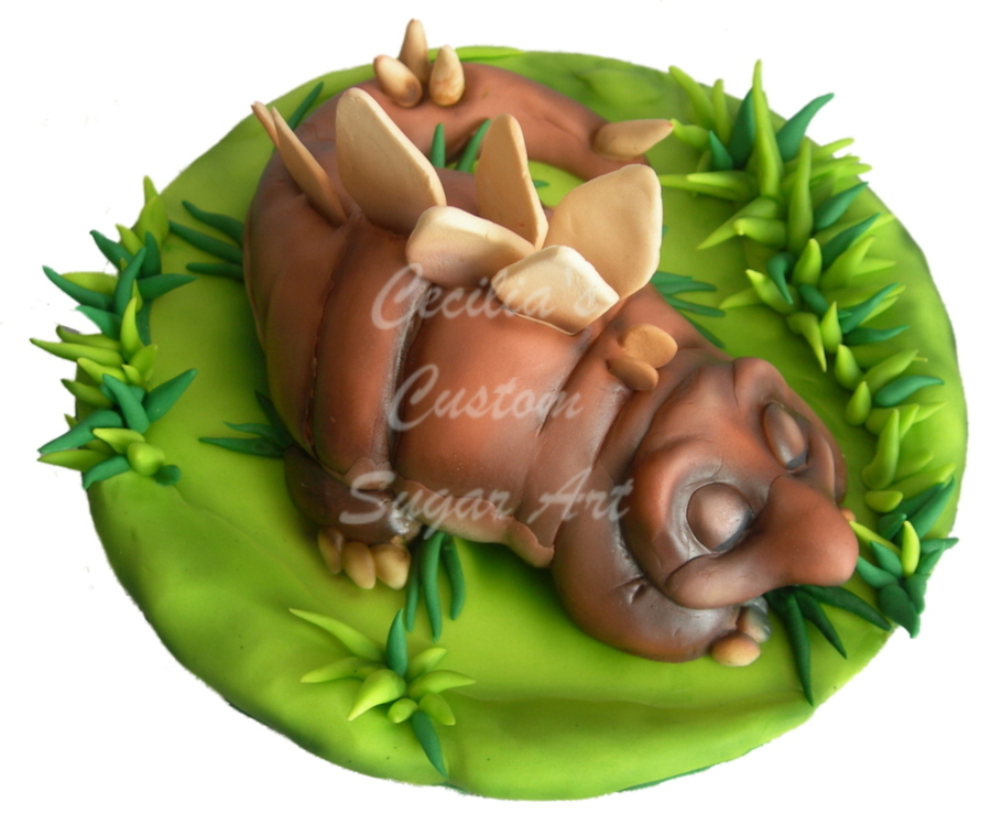 Dinosaur Cake Topper - Edible - CakeCentral.com