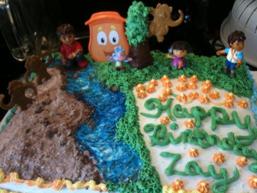 Go Diego Cake - CakeCentral.com