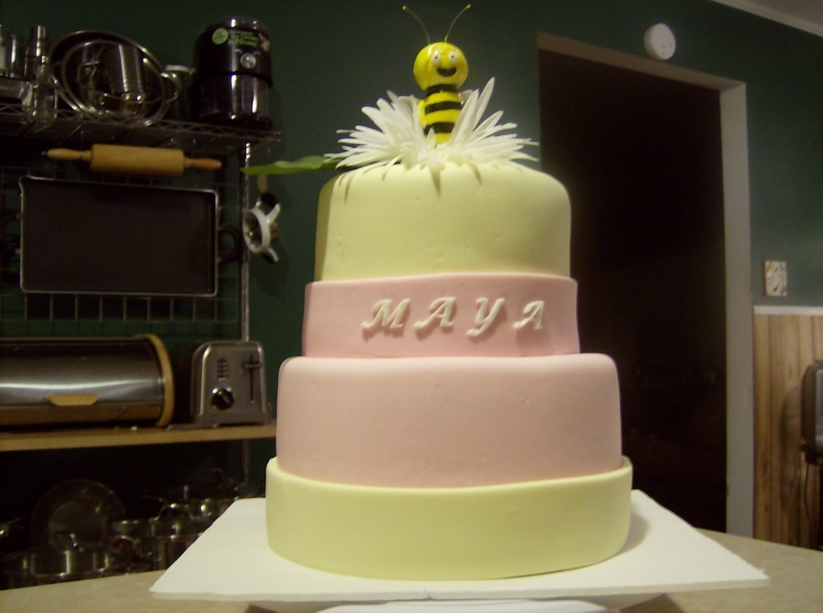 Maya The Bee Birthday Cake - CakeCentral.com