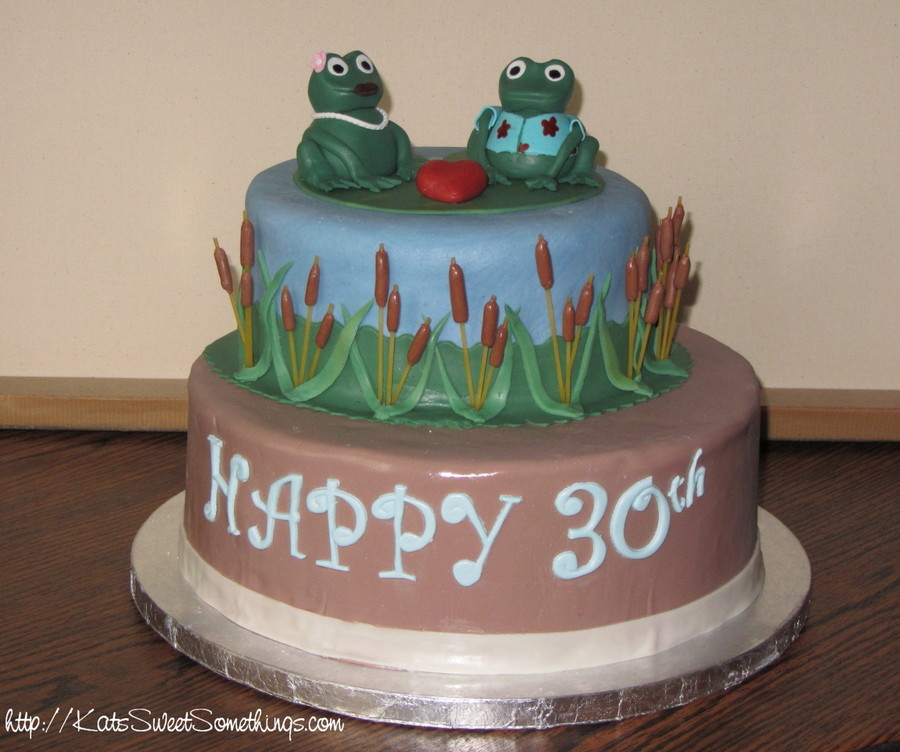 Frog 30Th Anniversary Cake - CakeCentral.com