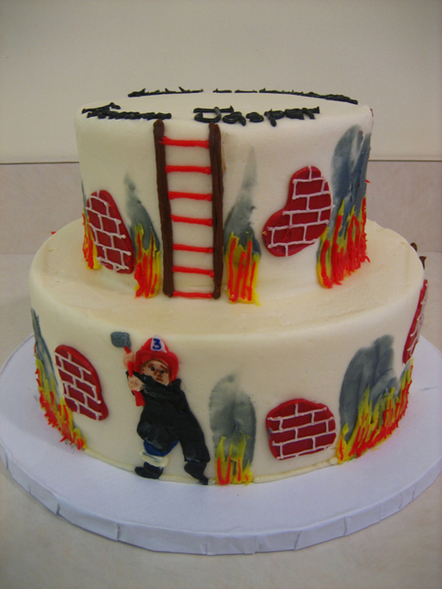 Fireman Cake - CakeCentral.com