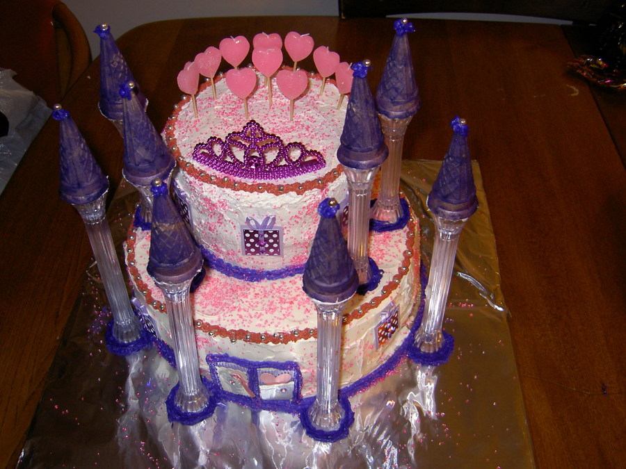 Cinderella Castle Cake - CakeCentral.com
