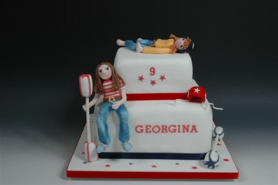 All Edible Gladiator Cake - CakeCentral.com