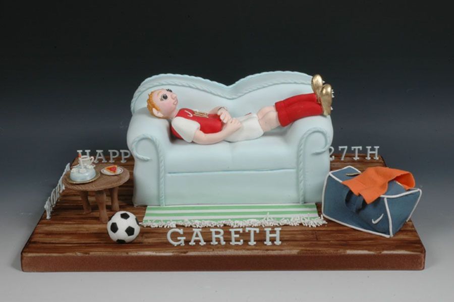 All Edible Football Fan - CakeCentral.com
