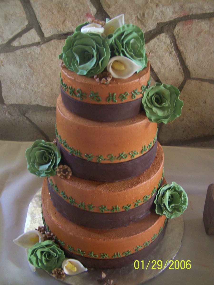 Ranch Style Wedding Cake - CakeCentral.com