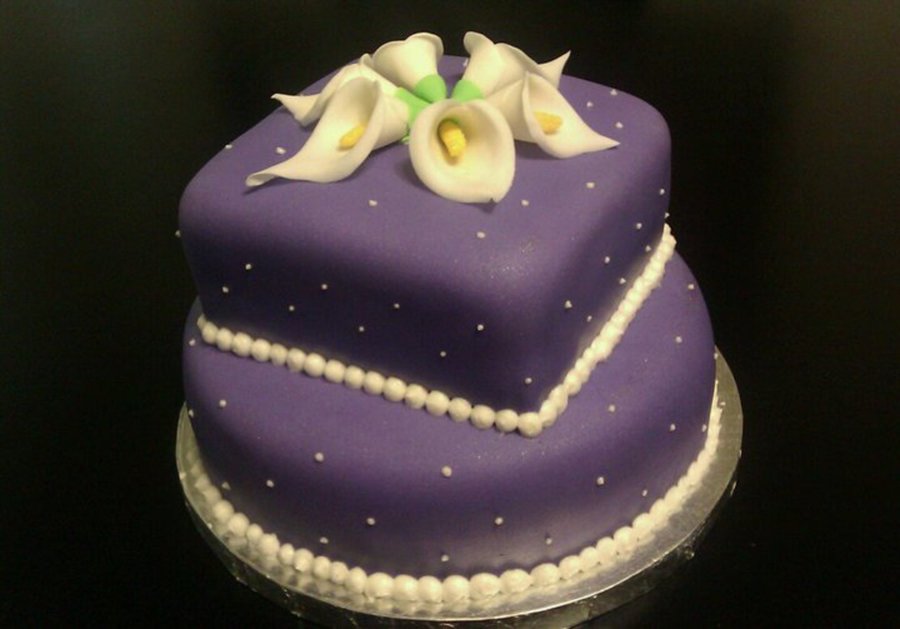 Calla Lilies - CakeCentral.com