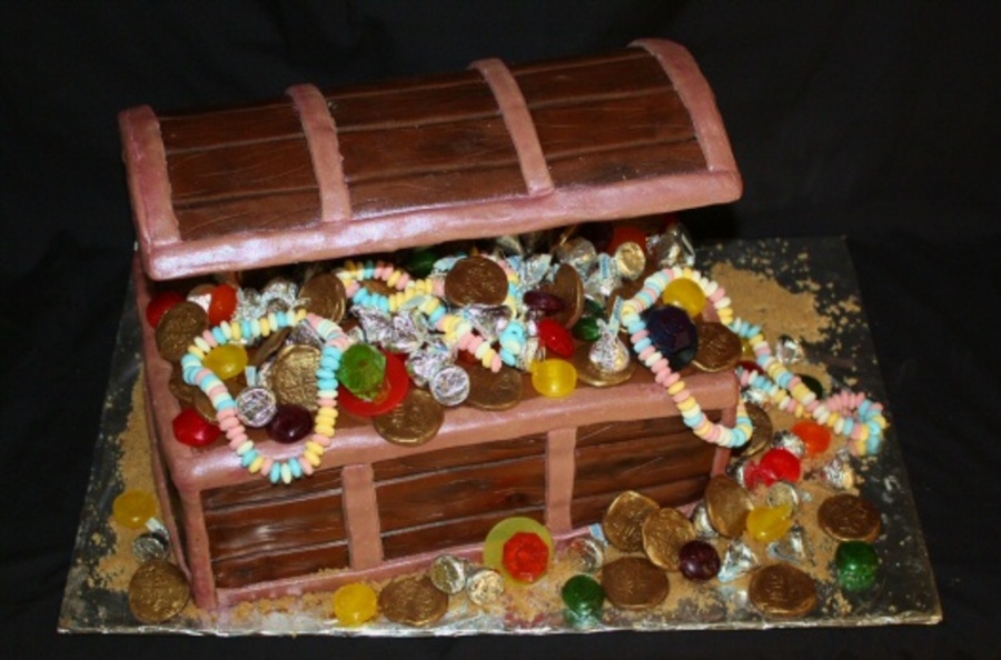 Treasure Chest Cake - CakeCentral.com