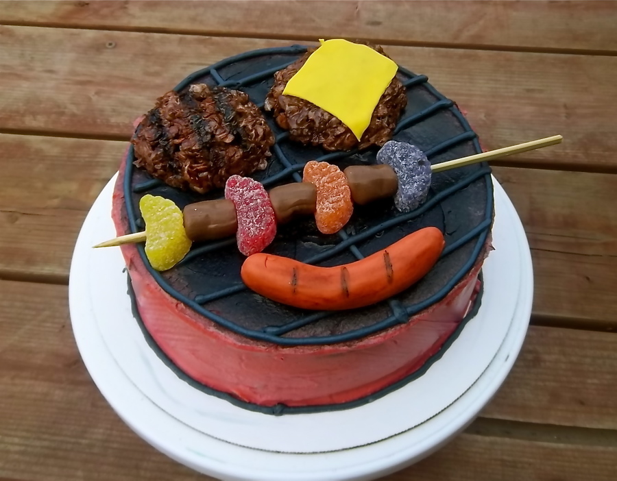 Grill Cake - CakeCentral.com