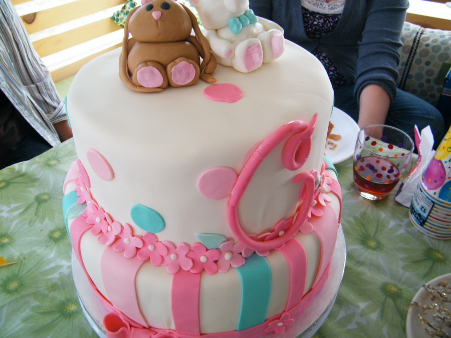 Cadence's First Birthday Cake - CakeCentral.com