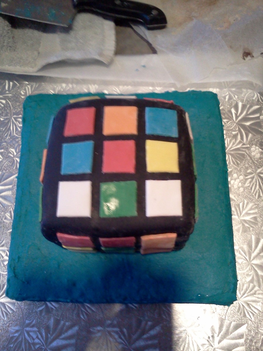 Rubiks Cube - CakeCentral.com