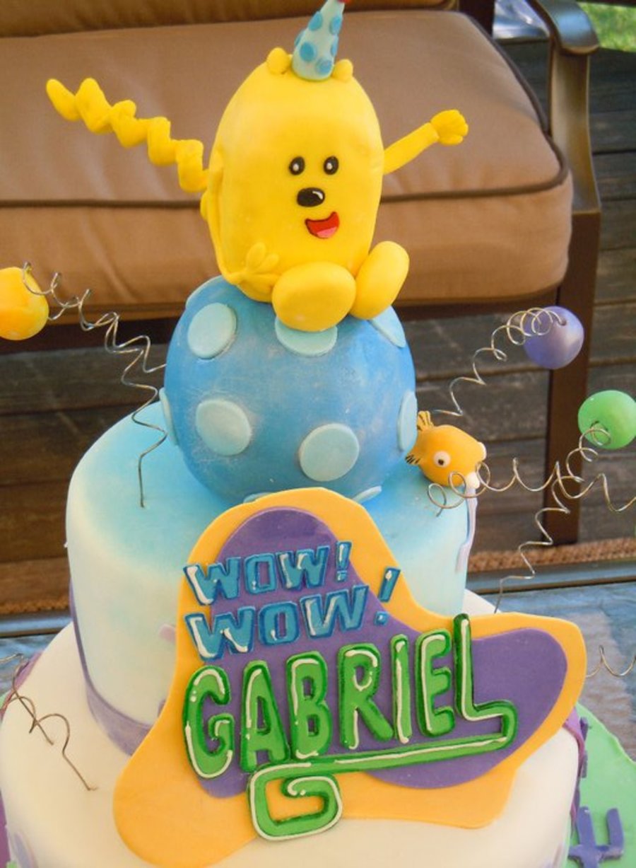 Wow Wow Wubbzy Birthday Cake - CakeCentral.com