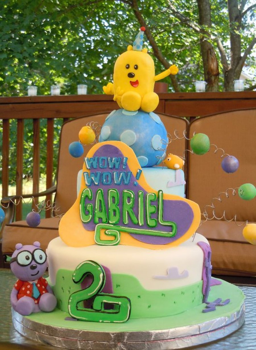 Wow Wow Wubbzy Birthday Cake - CakeCentral.com