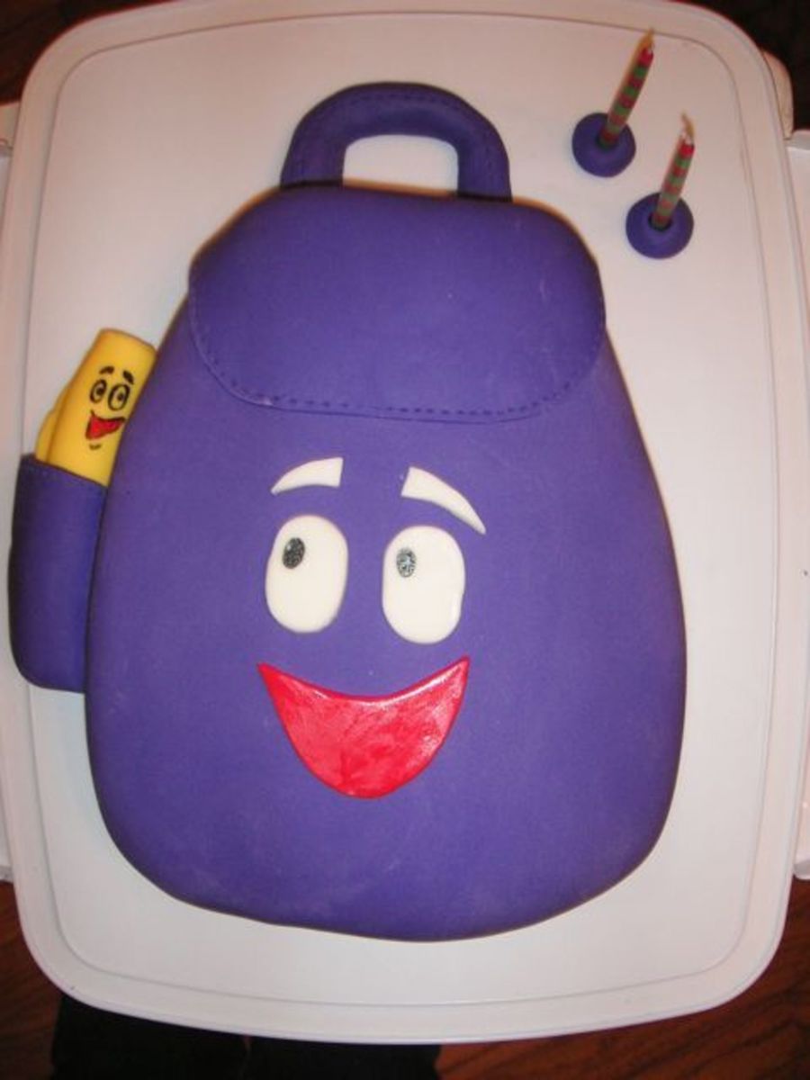 Dora's Backpack - CakeCentral.com