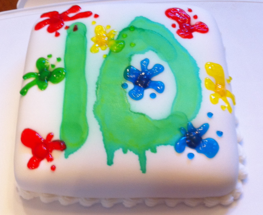 Paintball Cake - CakeCentral.com