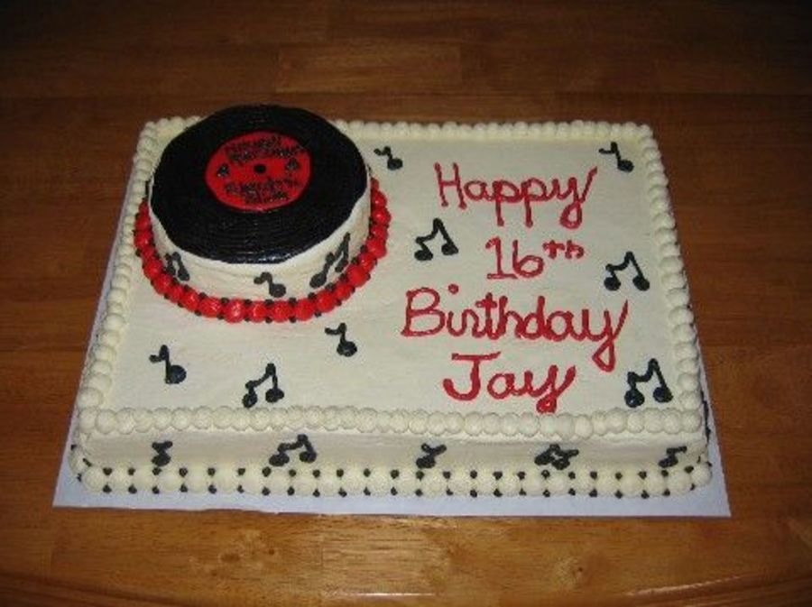 Dance Party Cake - CakeCentral.com