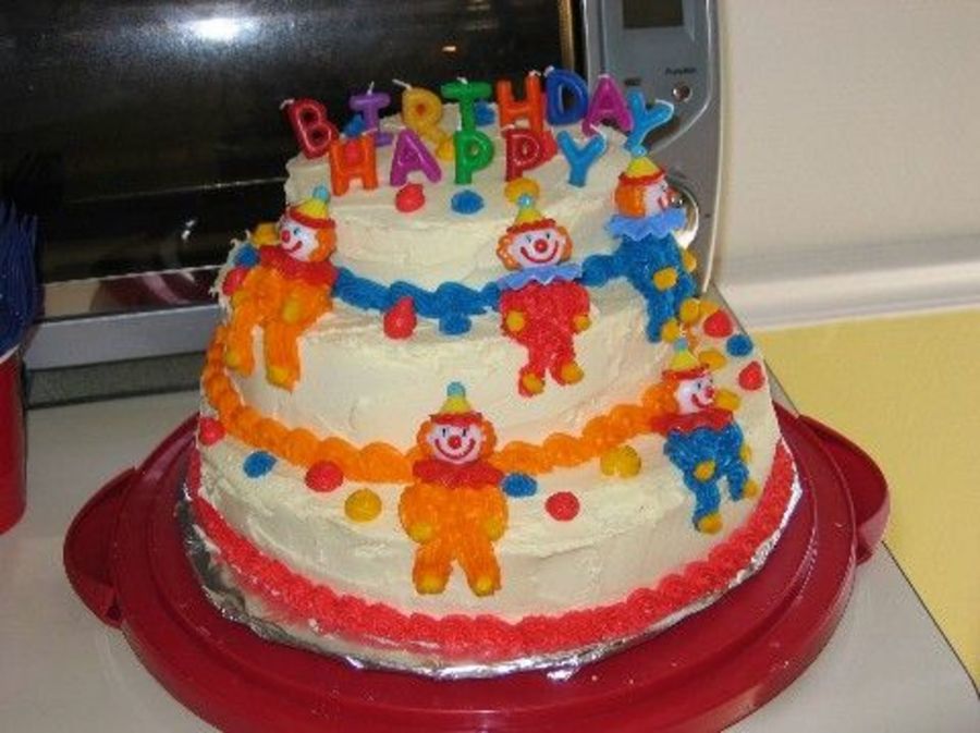 Clown Cake - CakeCentral.com