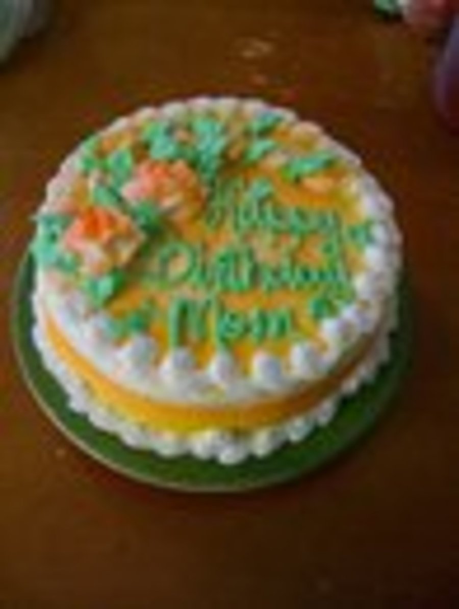 Dbl Layer Choc Cake With Buttercream - CakeCentral.com