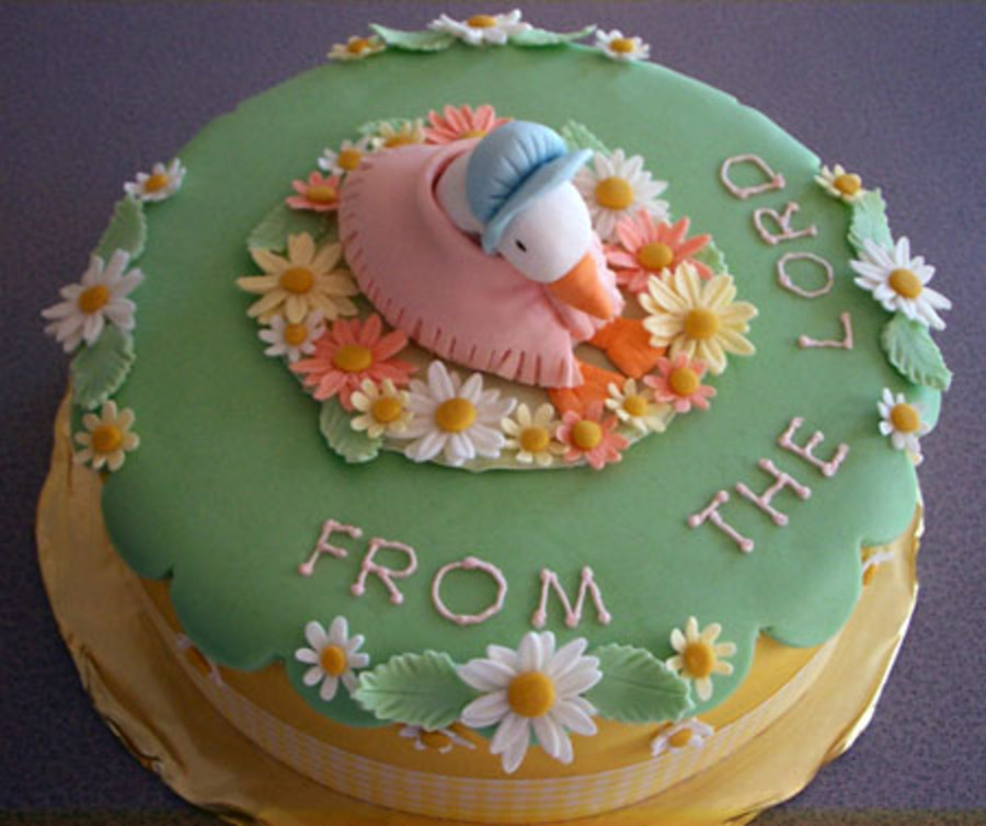 Beatrix Potter Jemima Puddle Duck - CakeCentral.com