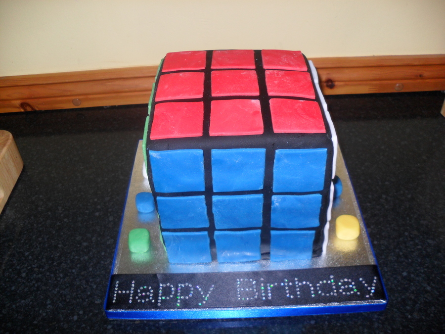 Rubix Cube - CakeCentral.com