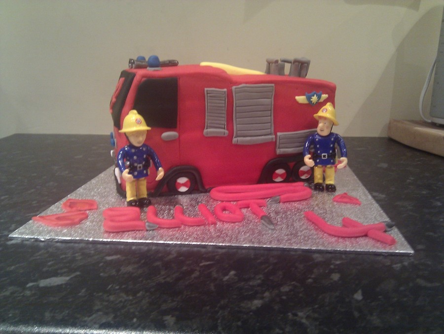 Fireman Sam Cake - CakeCentral.com