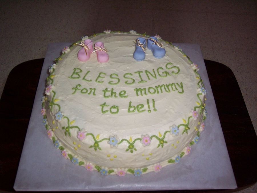 Baby Shower Cake For A Colleague - CakeCentral.com