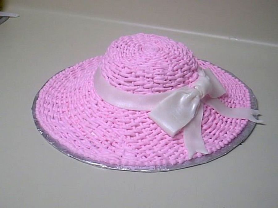 Pink Hat - CakeCentral.com
