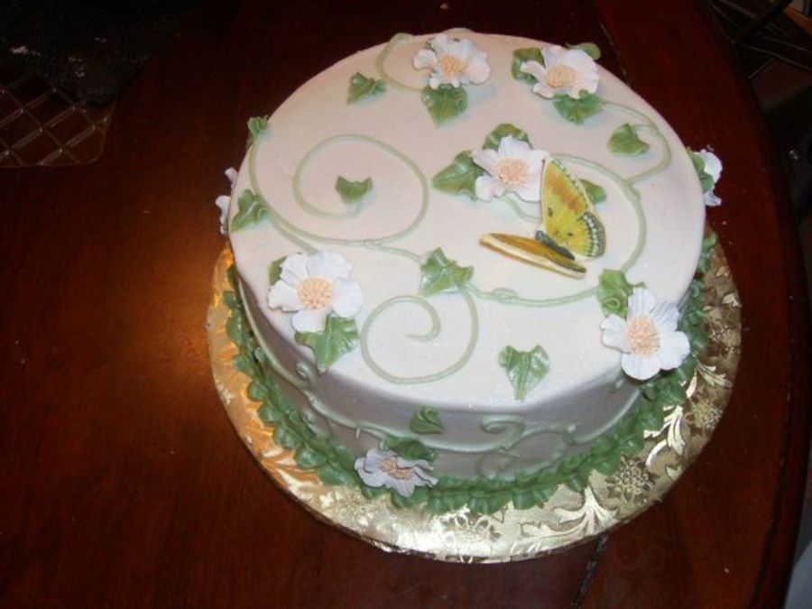 Dawn Inspired Cake - CakeCentral.com