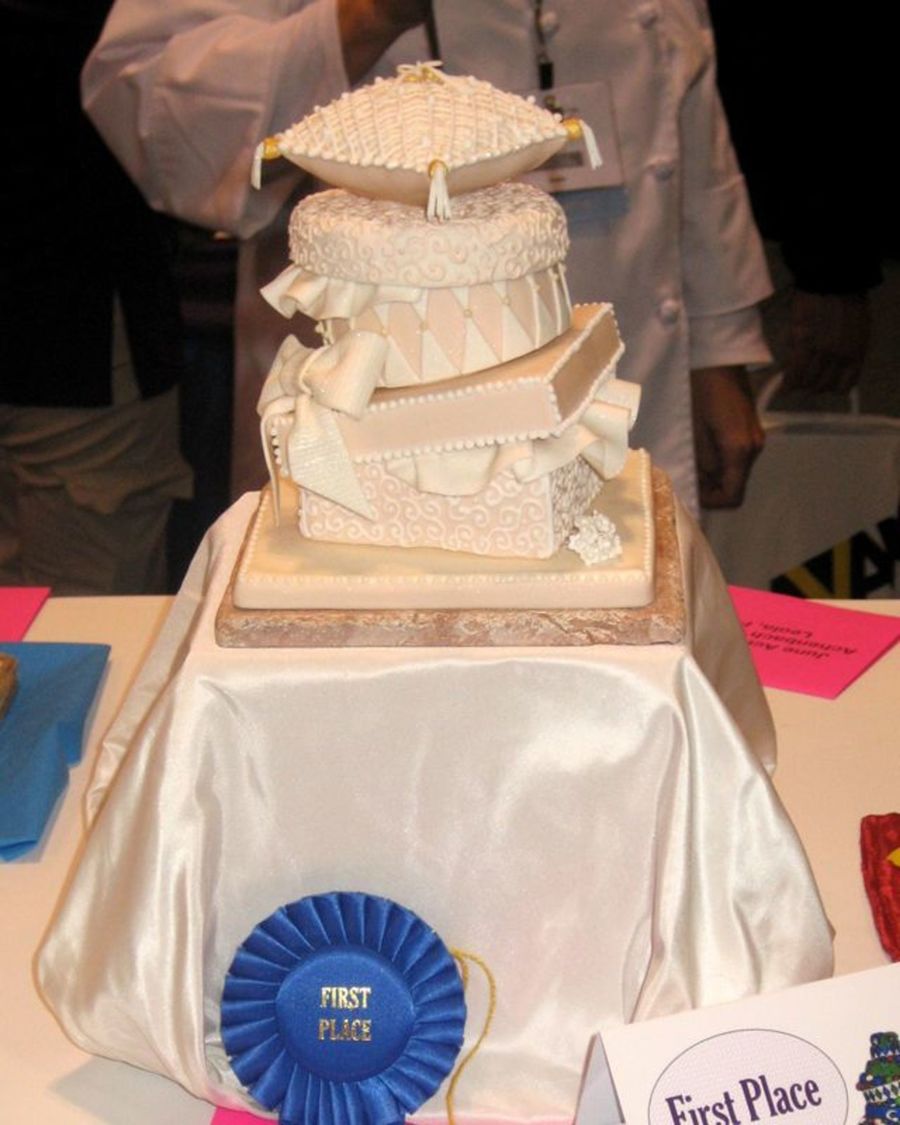 Miniature Wedding Cake Entry - CakeCentral.com