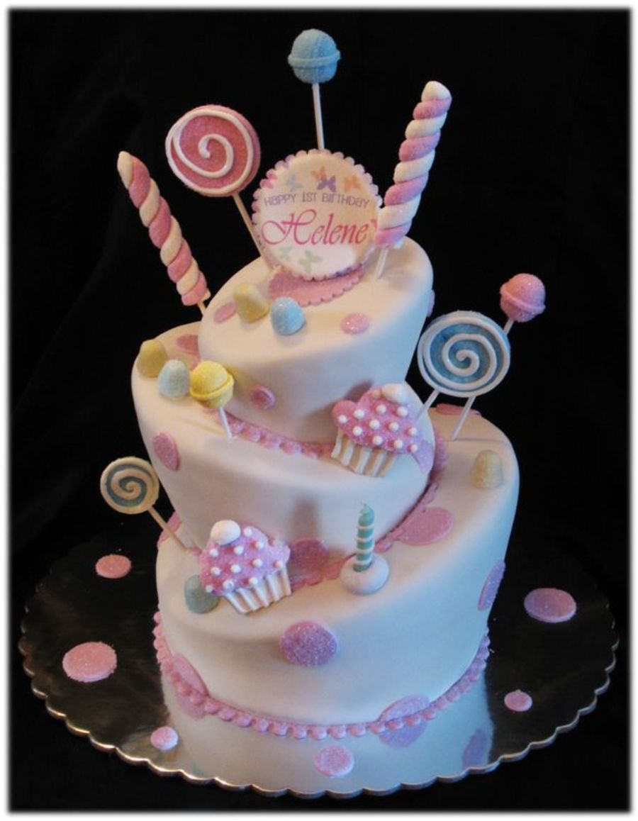 Pastel Candyland - CakeCentral.com