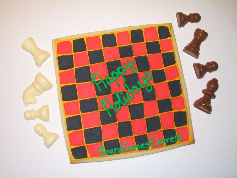 The Chessboard Cookie - CakeCentral.com