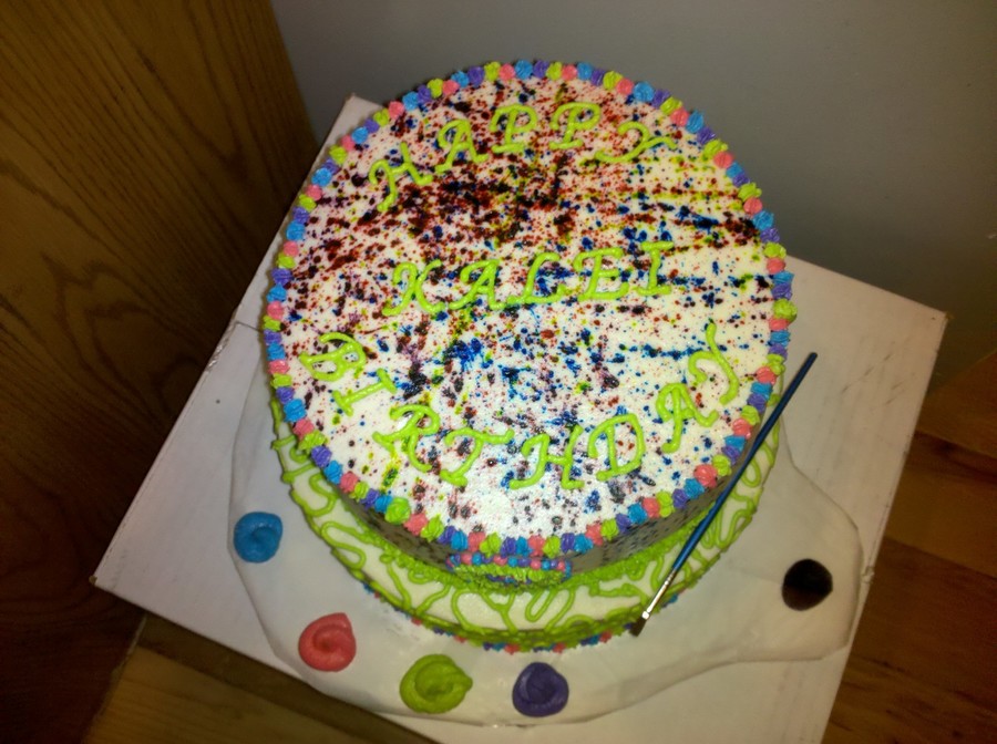 Paint Splatter - CakeCentral.com