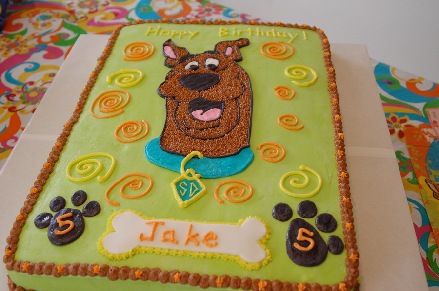 Scooby Doo Cake - CakeCentral.com