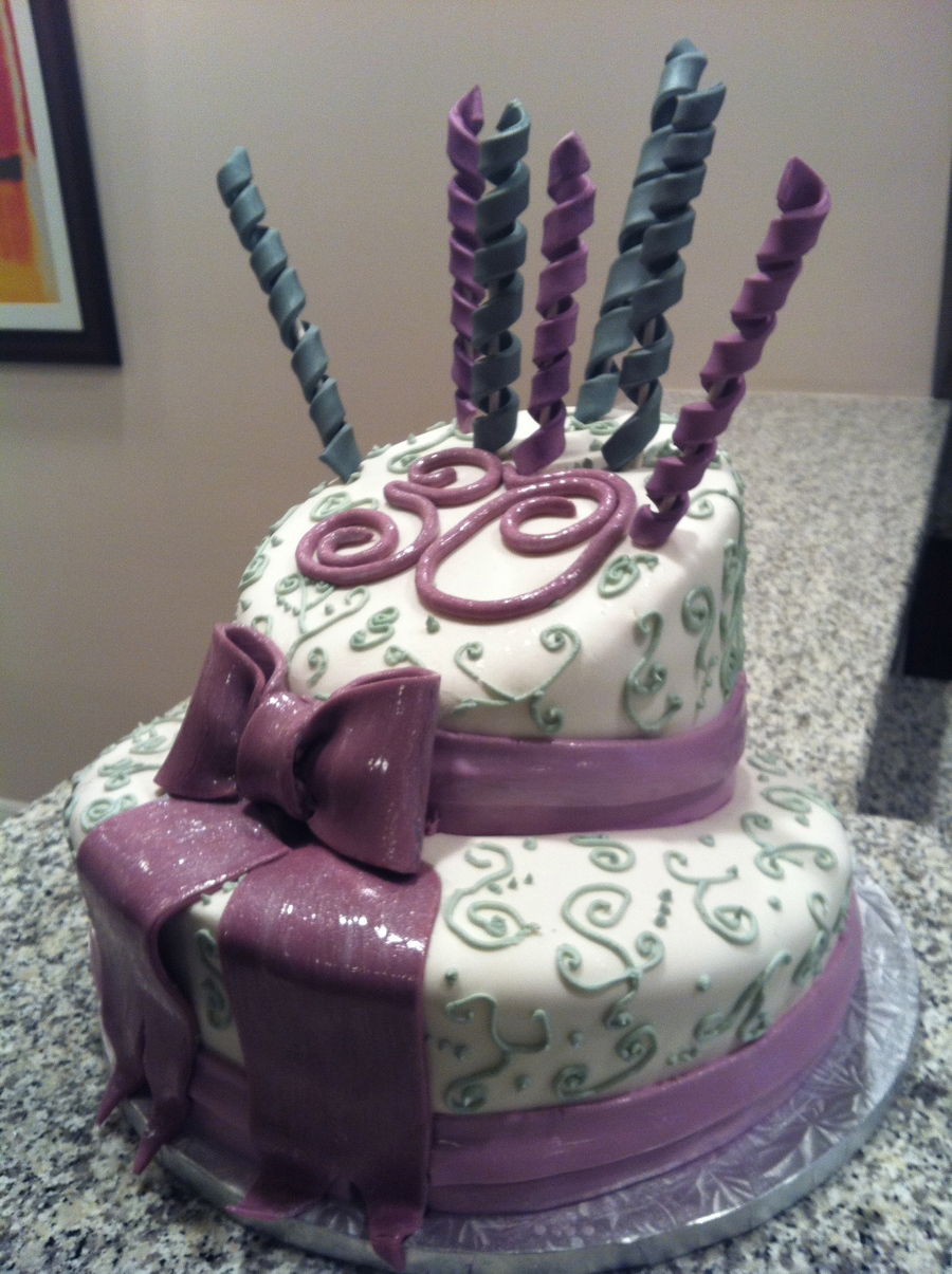 Topsy Turvy Cake - CakeCentral.com