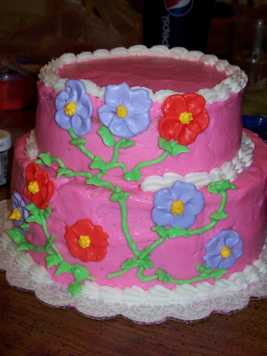 Primrose Cake - CakeCentral.com