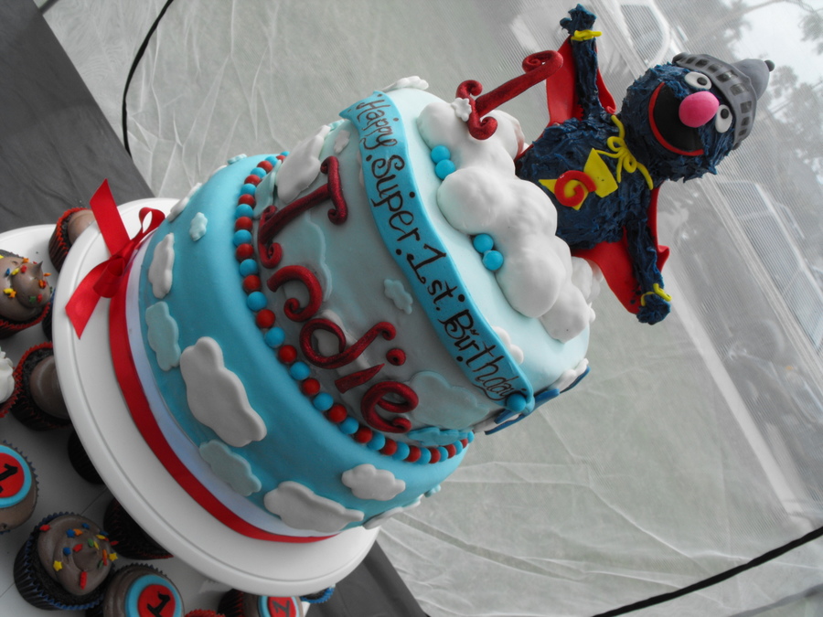 Super Grover Cake - CakeCentral.com