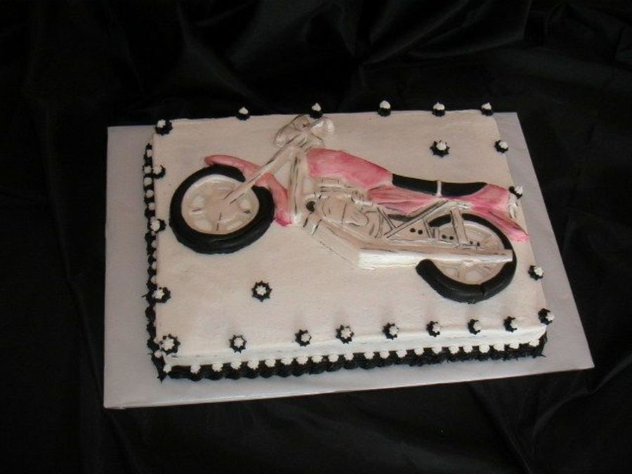 Motorcycle Cake - CakeCentral.com