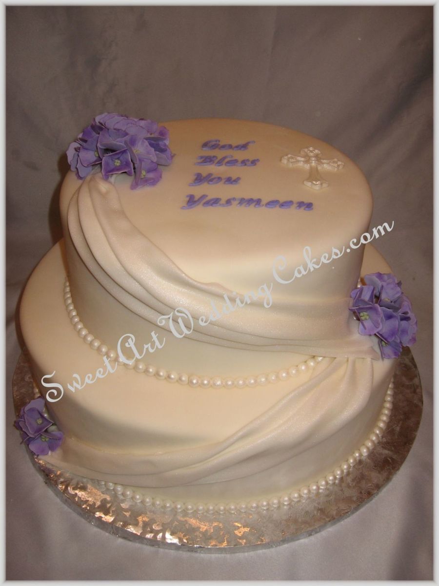 First Communion Cake - CakeCentral.com