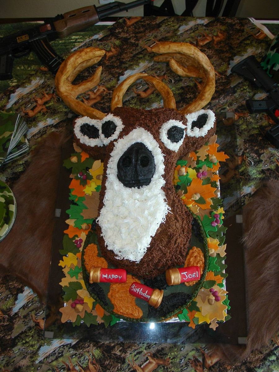3D Deer Cake - CakeCentral.com